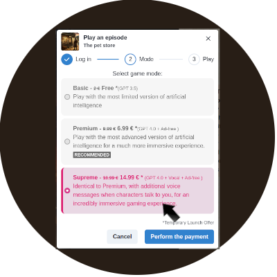 Different Game Modes